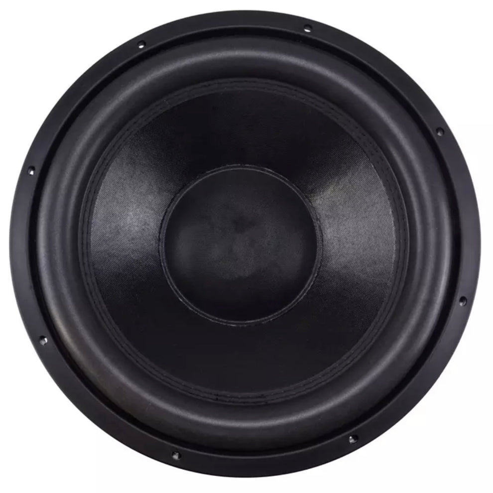 Soway SW15-75 15" 3000W Peak 1500W RMS 4Ω + 4Ω Subwoofer (White Alumin ...